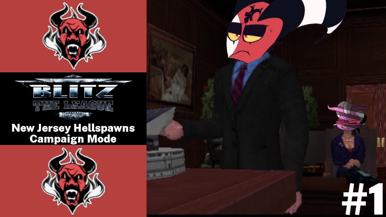 Blitz: The League | New Jersey Hellspawns Campaign Mode #1 | Helluva Team - YouTube