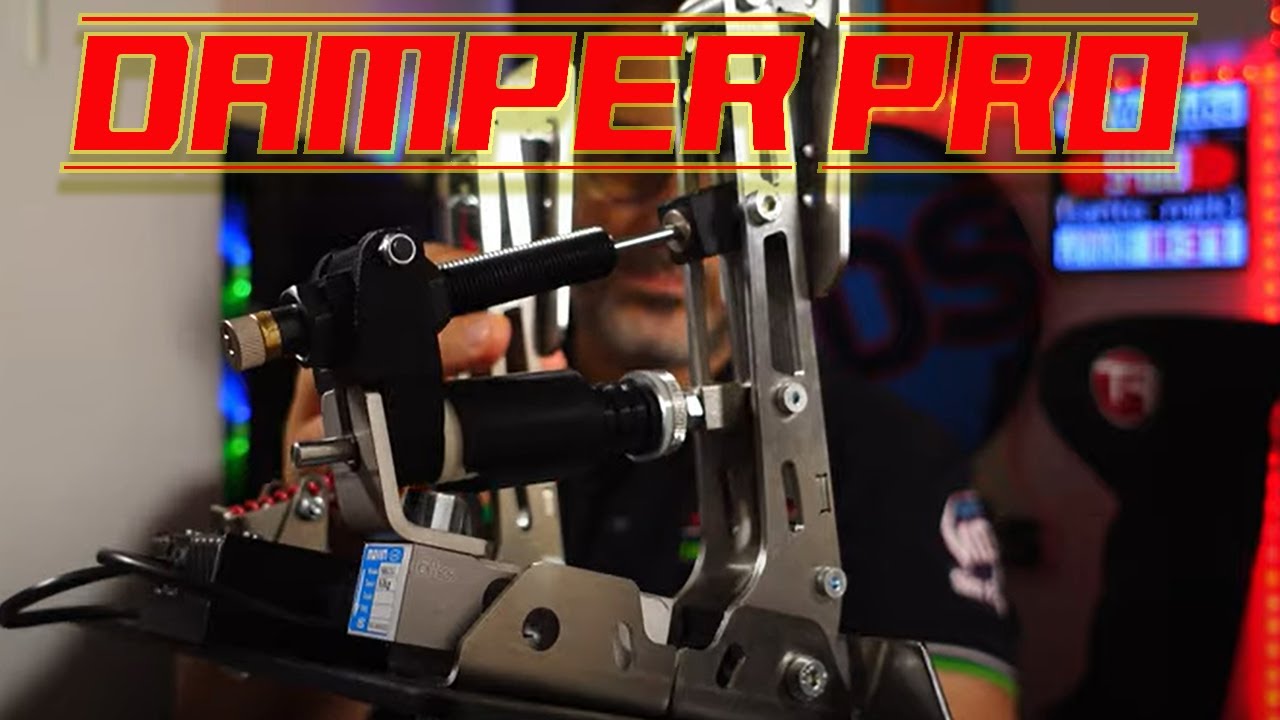 DC1 Damper Pro + inclinazione pedali by MDS Sim Parts!! - YouTube