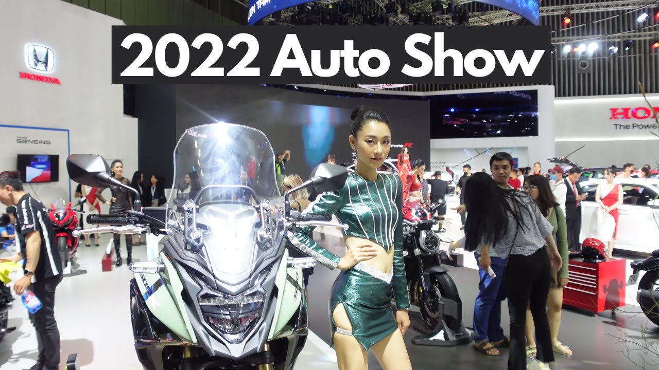 Dozens of GORGEOUS WOMEN 2022 Saigon Vietnam AUTO SHOW + INSANE Car ...