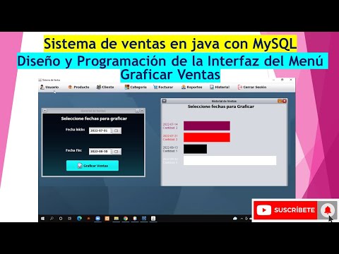 PARTE 23. - Programación y Diseño de la Interfaz Graficar Ventas👻🖥️ ...