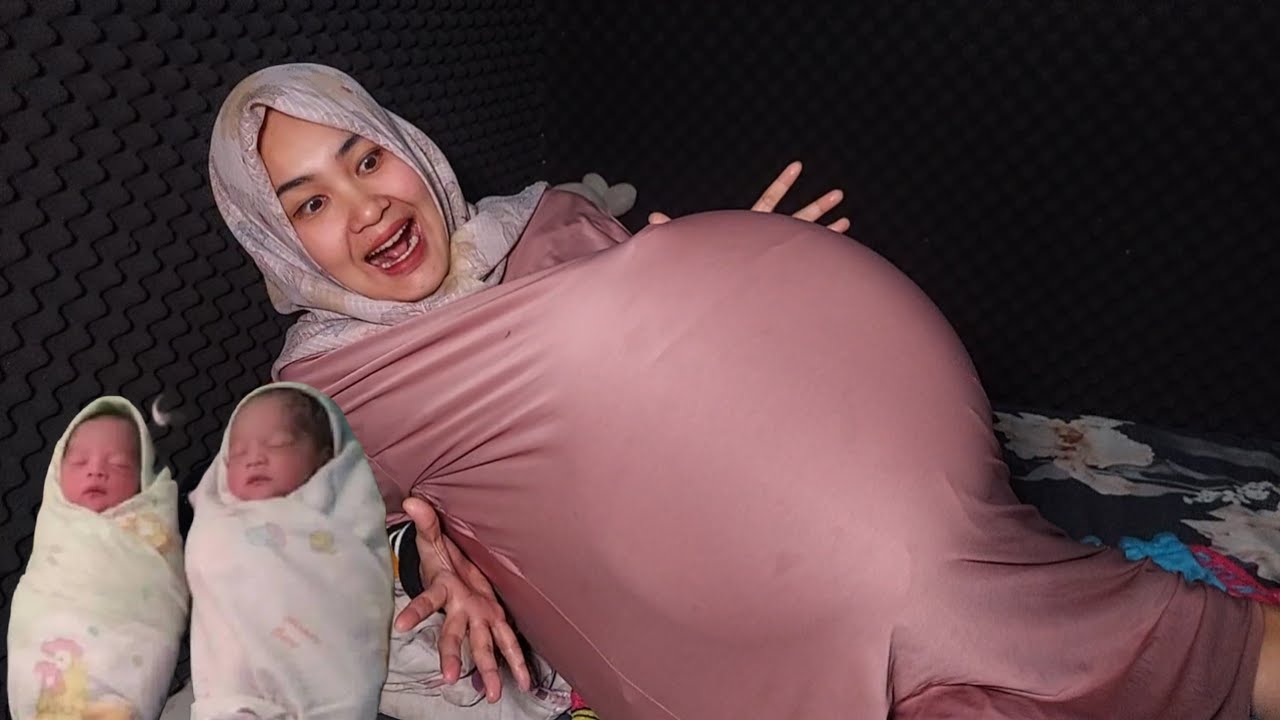 DRAMA IBU HAMIL MELAHIRKAN BAYI KEMBAR DUA SENDIRI SECARA NORMAL - YouTube