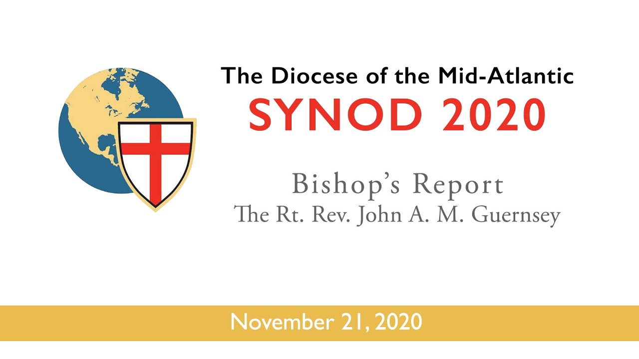 Synod 2020 - The Bishop's Report - YouTube
