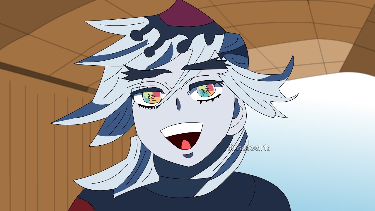 Douma Laughing - [Fan Animation] - Demon Slayer - YouTube