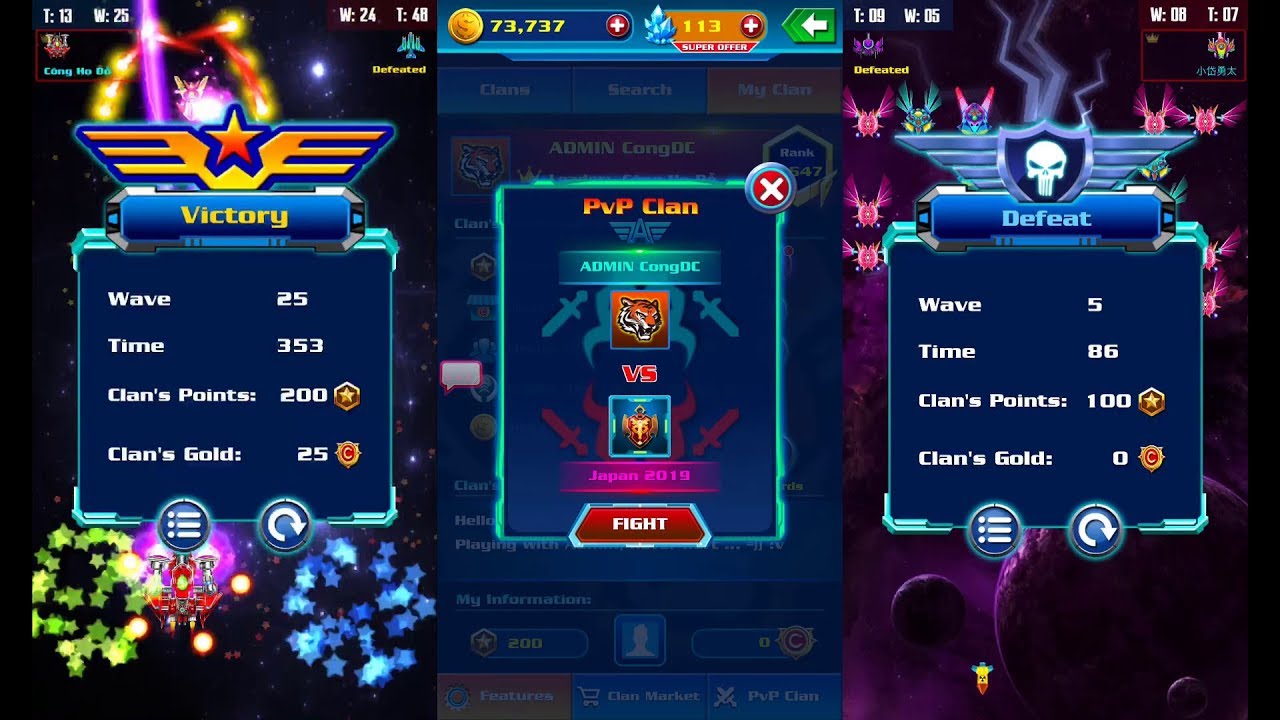 PvP Clan Guide | ALIEN SHOOTER Tips Tricks | Galaxy Attack TOP Space ...