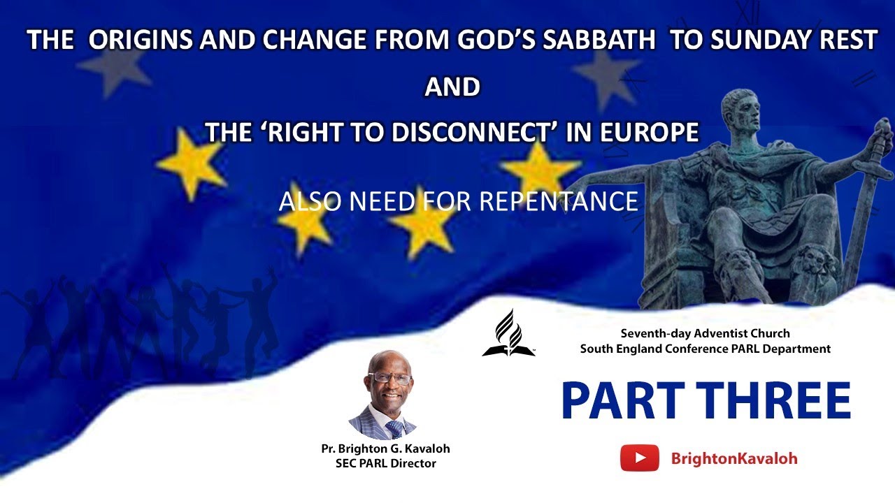 THE ORIGINS AND CHANGE FROM GOD'S SABBATH TO SUNDAY REST AND - THE ...