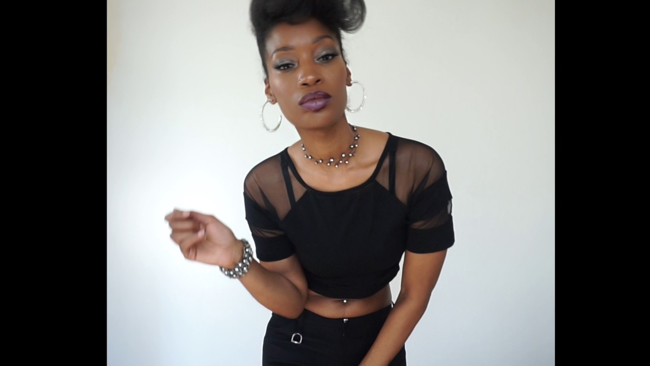 Wild and sexy Gothic inspired sheer lookbook - YouTube