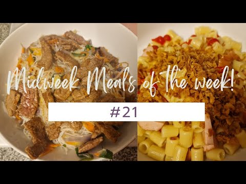 Meals of the week! | Midweek meals for my family | What we eat in a ...