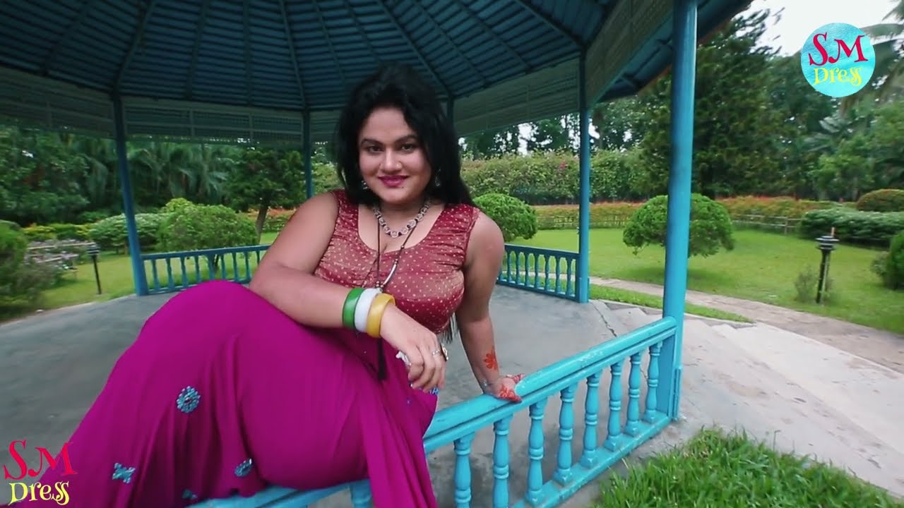 New Shari fashion || Red Shari Fashion || Nusrat || Print Shari Fashion ...