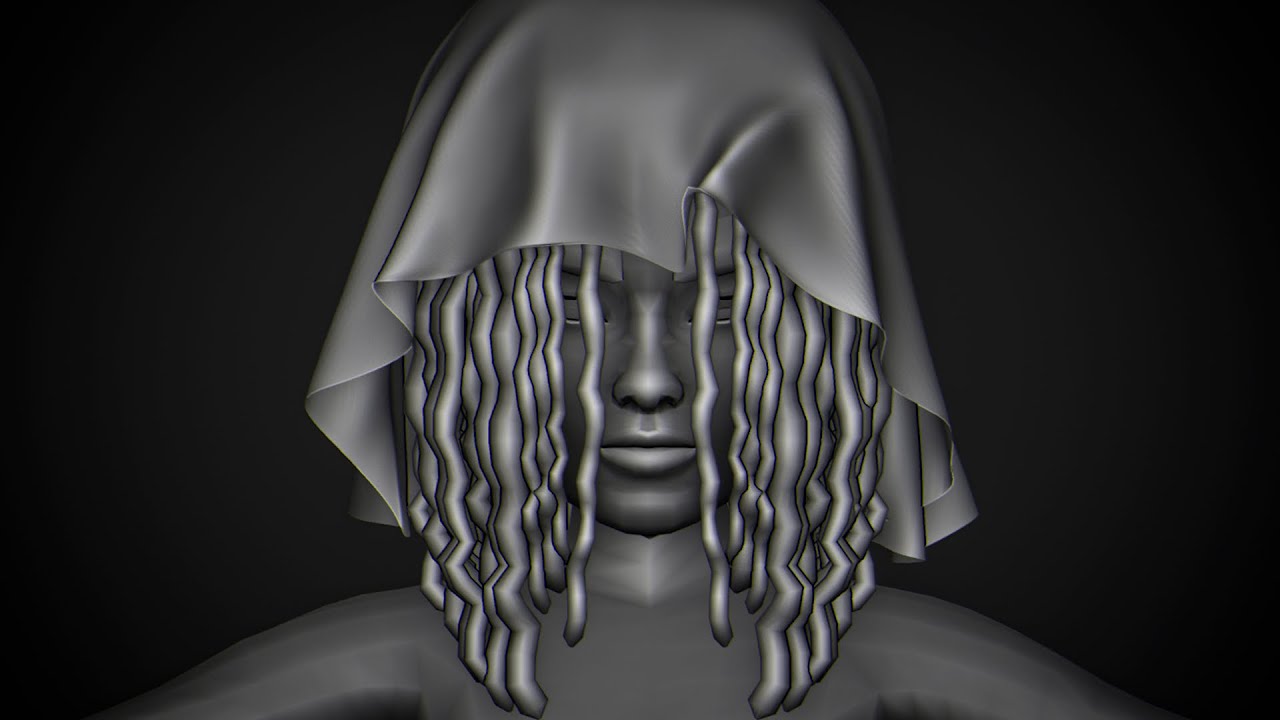 Making TRENDY DREADLOCKS for IMVU in BLENDER | Invader - YouTube