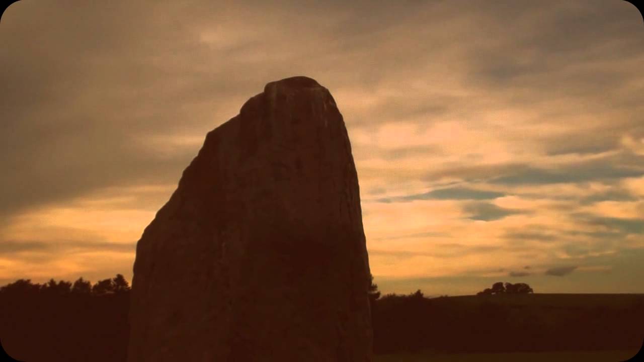 Sunset Summer Solstice Longest Day Pictish Standing Stone Bonhard Perth ...