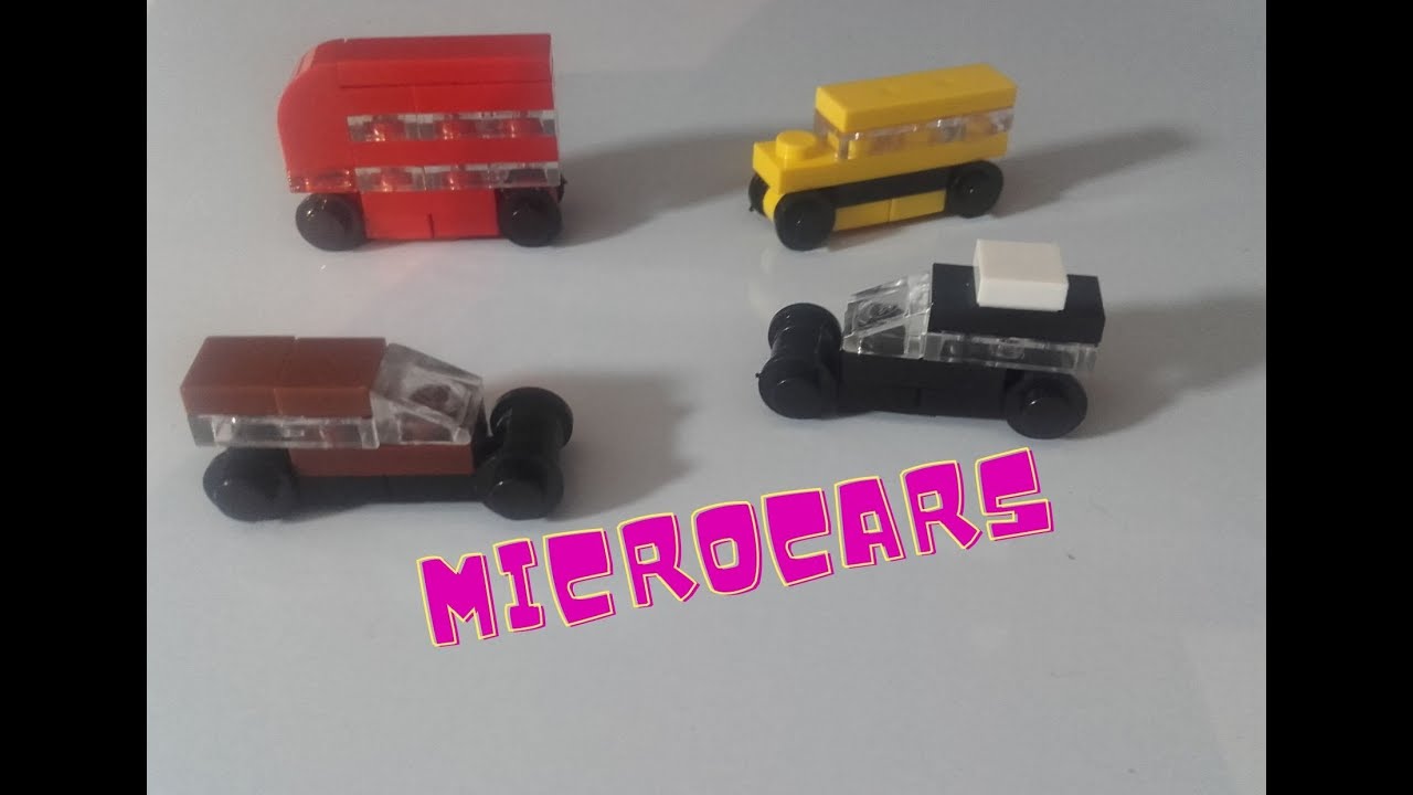 LEGO Micro Cars TUTORIAL 2 - YouTube