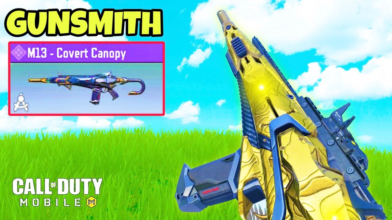 THIS M13 GUNSMITH IS OVERPOWERED | M13 GUNSMITH CODM BR | M13 LOADOUT ...