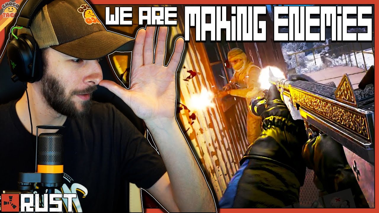 Ep. 7: We Are Making A Lot of Enemies ft. Quest & Reid | chocoTaco RUST Gameplay - YouTube