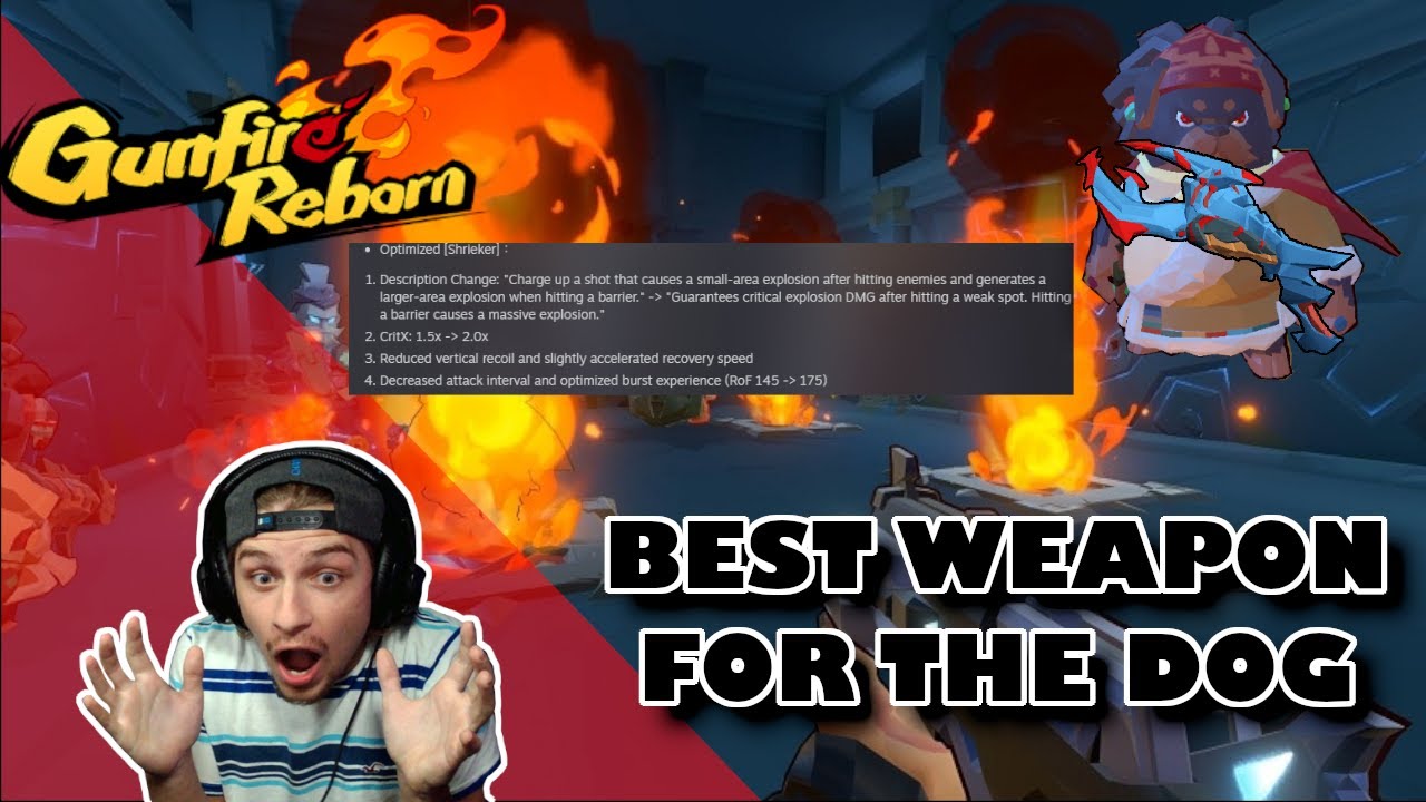 GUNFIRE REBORN THE *NEW* BEST AOE WEAPON IN THE GAME - YouTube