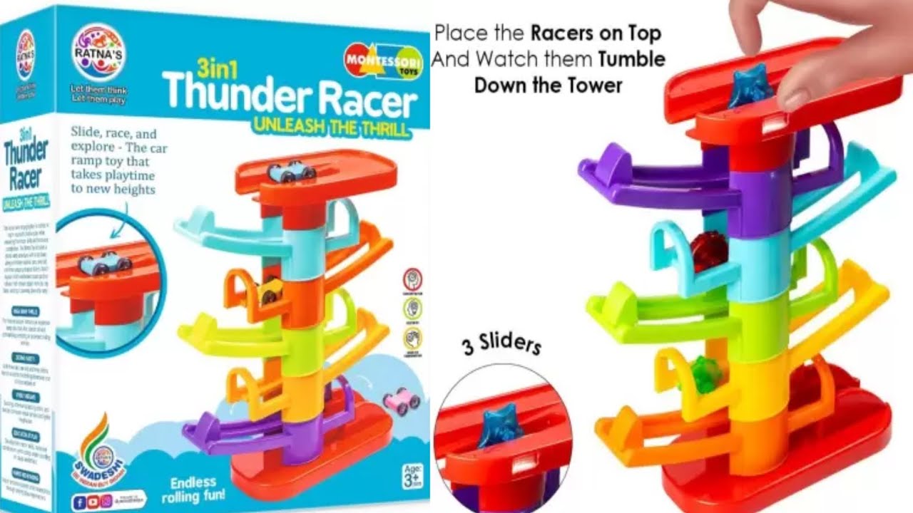 Thunder Racer 3in1 Unboxing and testing - YouTube