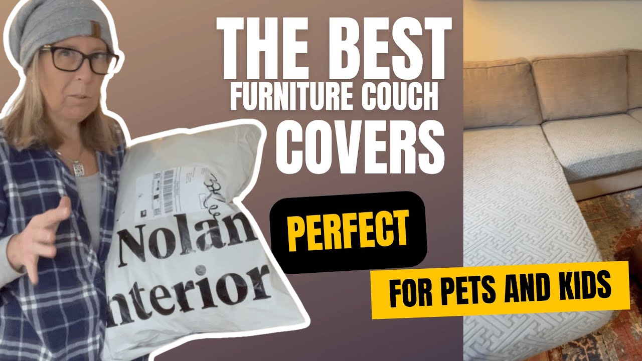Nolan Interiors the Best Couch Cover for Pet Parents - YouTube