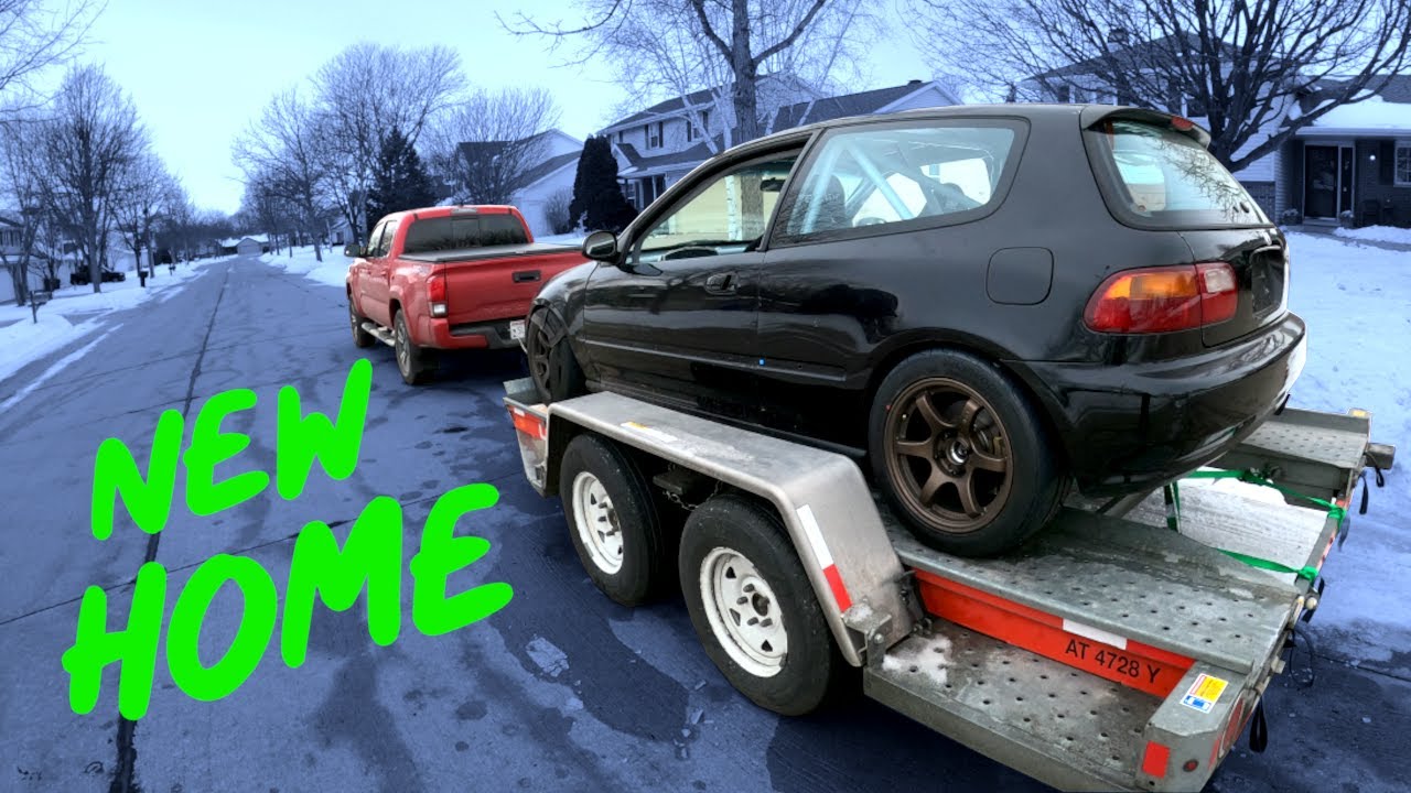 Finding a New Home! - Civic EG Track Car Build - YouTube