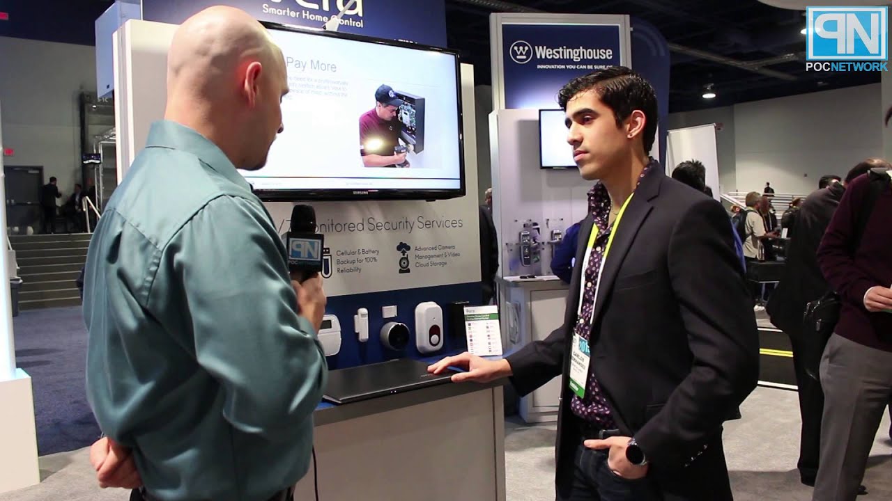 VeraEdge Home Controller by Vera - Interview - CES 2015 - YouTube