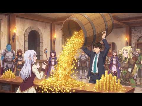 Salaryman Reincarnates With a Useless Support Skill but Unlocks S-Rank Power and Becomes Rich