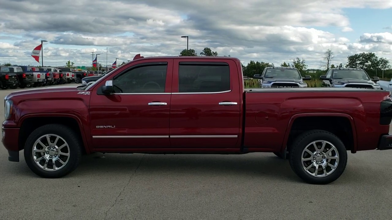 2016 GMC SIERRA 1500 DENALI LONGBOX 8 SPEED WALK AROUND REVIEW 10283 ...