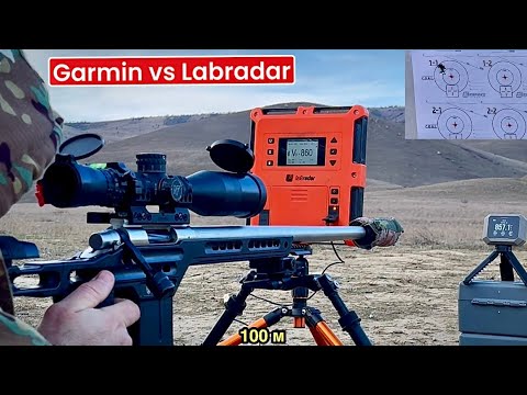 Garmin xero c1 pro, Labradar test - YouTube