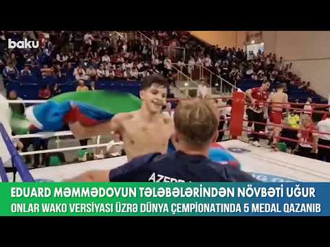 Eduard Mammadov 08.10.2022 WAKO  Juniors World Championship, Jesolo/Italy
