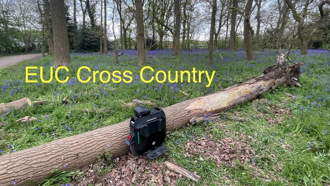 EUC Off road Cross Country in Springtime - YouTube