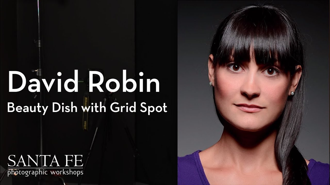 David Robin - Beauty Dish with Grid Spot - YouTube