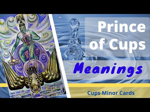Prince of Cups tarot card meanings and description - YouTube