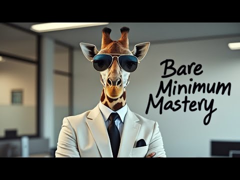 Bare Minimum Mastery | Full AI Music Video - YouTube
