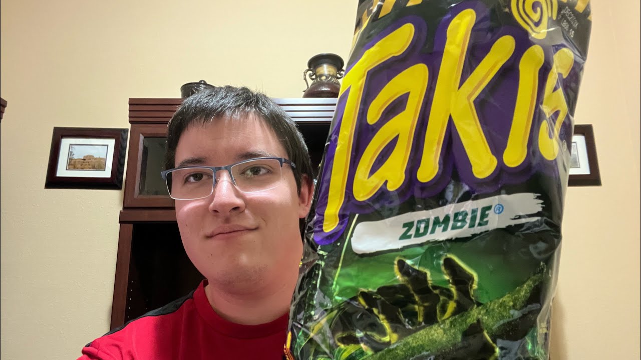 New Takis Zombie Flavor! #review - YouTube