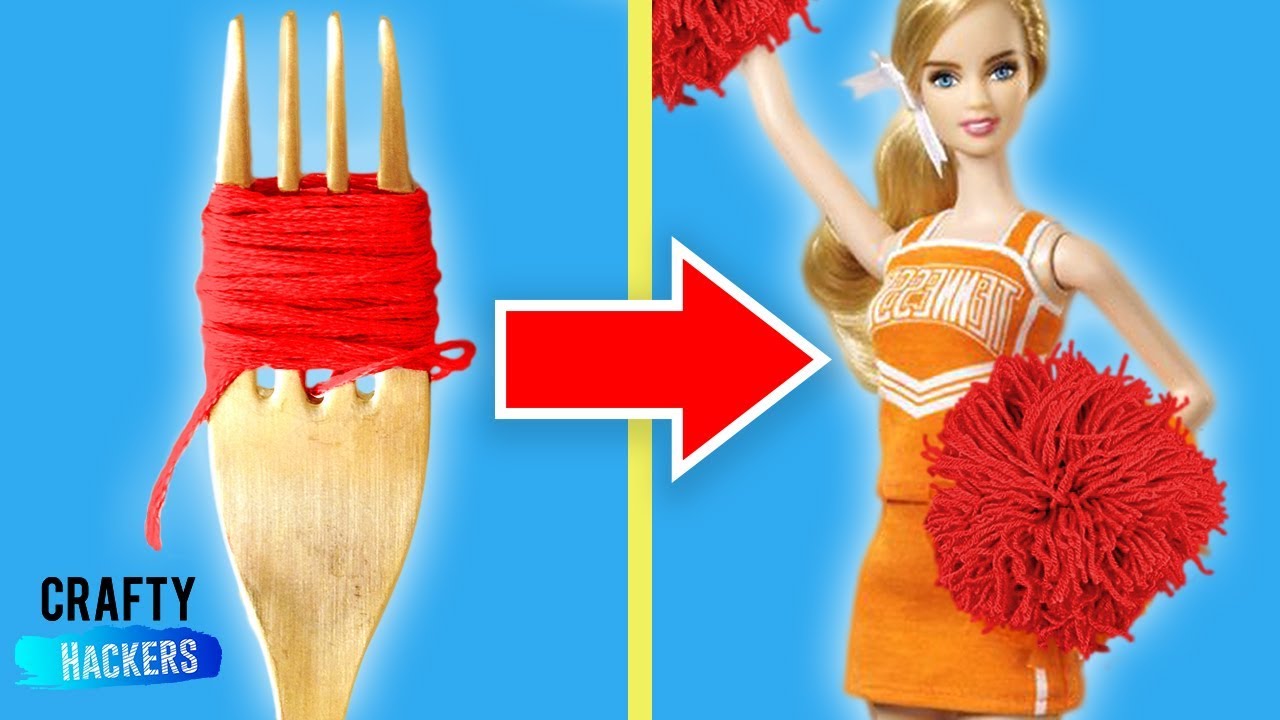 DIY Miniature School For Barbie | Recycle old objects to build a ...