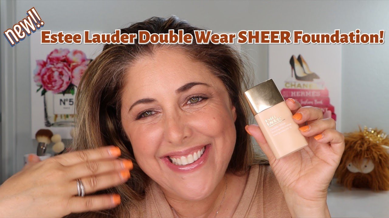 Estee Lauder NEW Double Wear SHEER Long Wear Foundation! - YouTube