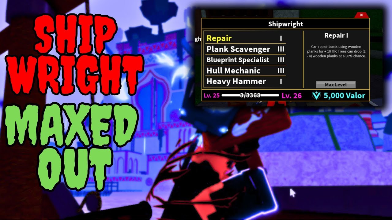 Shipwright Maxed Functions FULL Showcase + Sea Event Valors - Blox ...