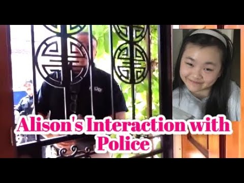 Missing -Alison Filmed Police Interaction ! - YouTube