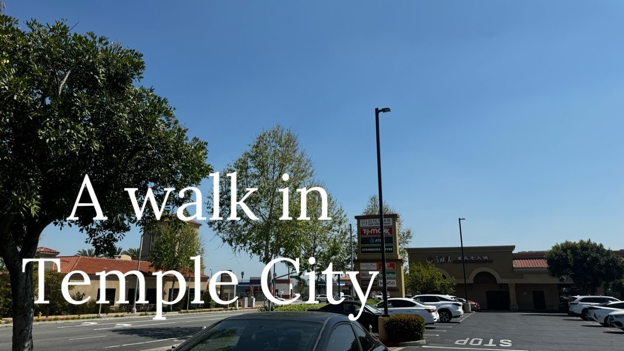 🔴IRL Los Angeles - Temple City sunny day walk - YouTube