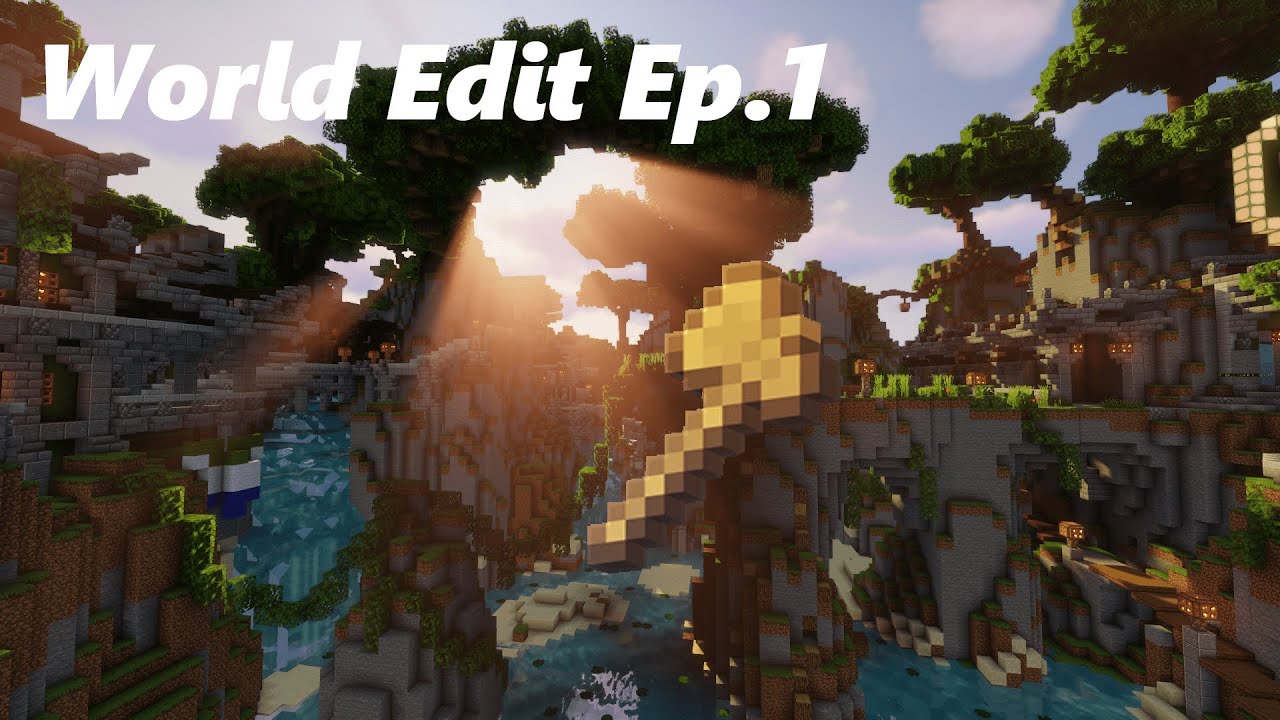World Edit For Beginners Ep.1 | How to Save Time Building With World ...