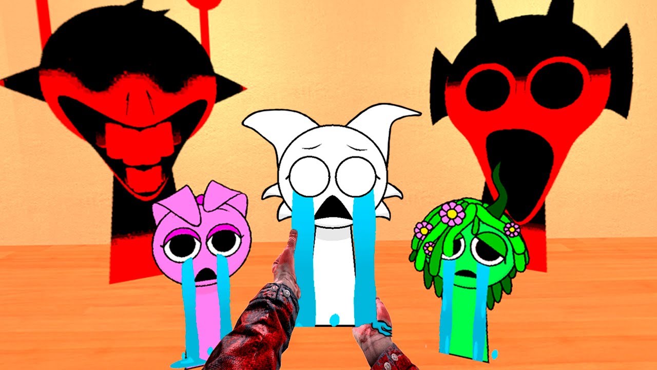 Saving Baby Wenda, Baby Vineria and Baby Pinki from Nightmare Sprunkies ...