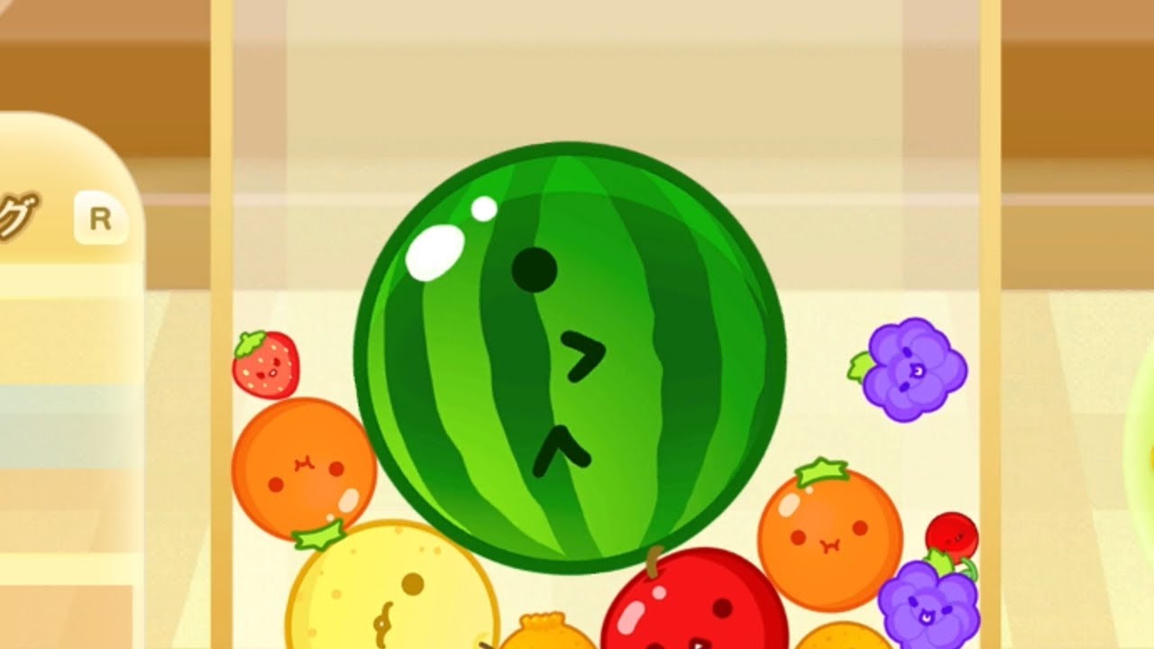 시작하면 중독되는 수박만드는게임🍉 [Suica Game] - YouTube