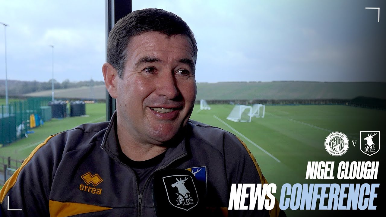 Nigel Clough news conference 🎙️ | Stevenage v Stags - YouTube
