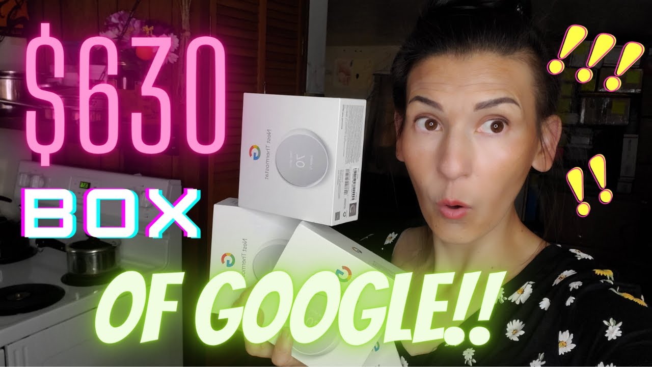 Unboxing $630 Box Of GOOGLE Products!!! - YouTube