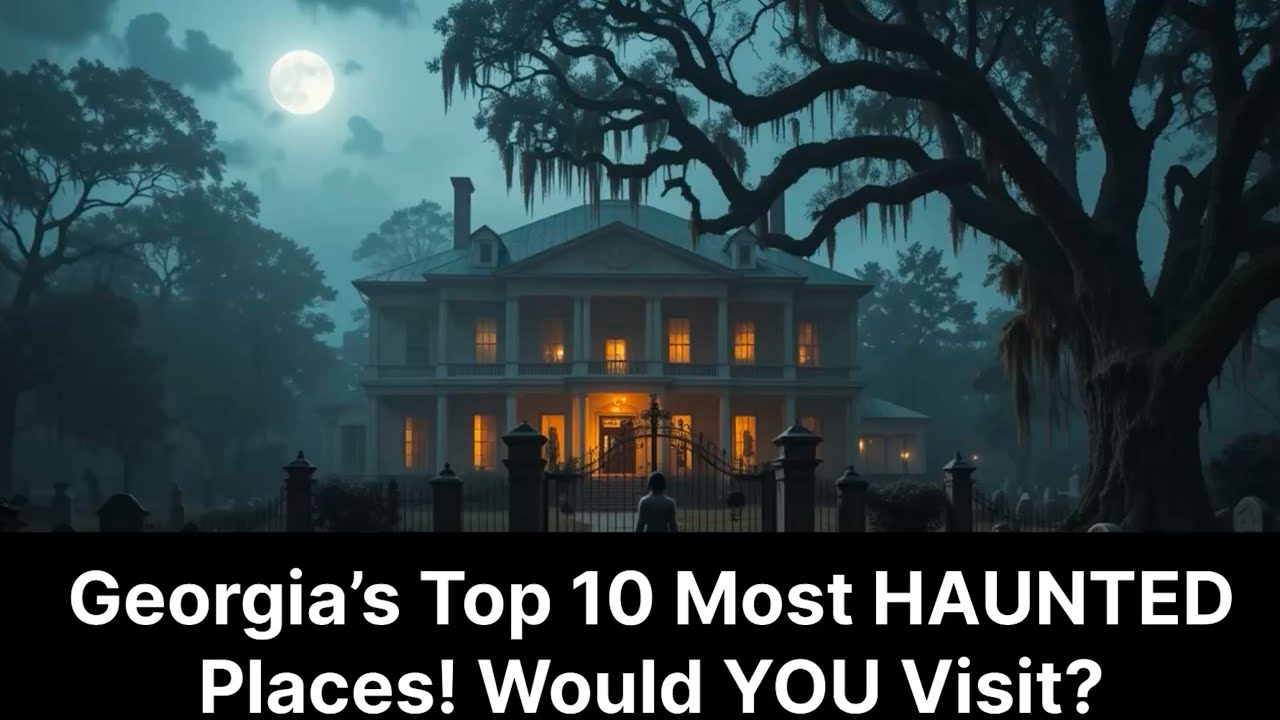 The Top Haunted Places in Georgia True Stories of the Paranormal! 👻 # ...