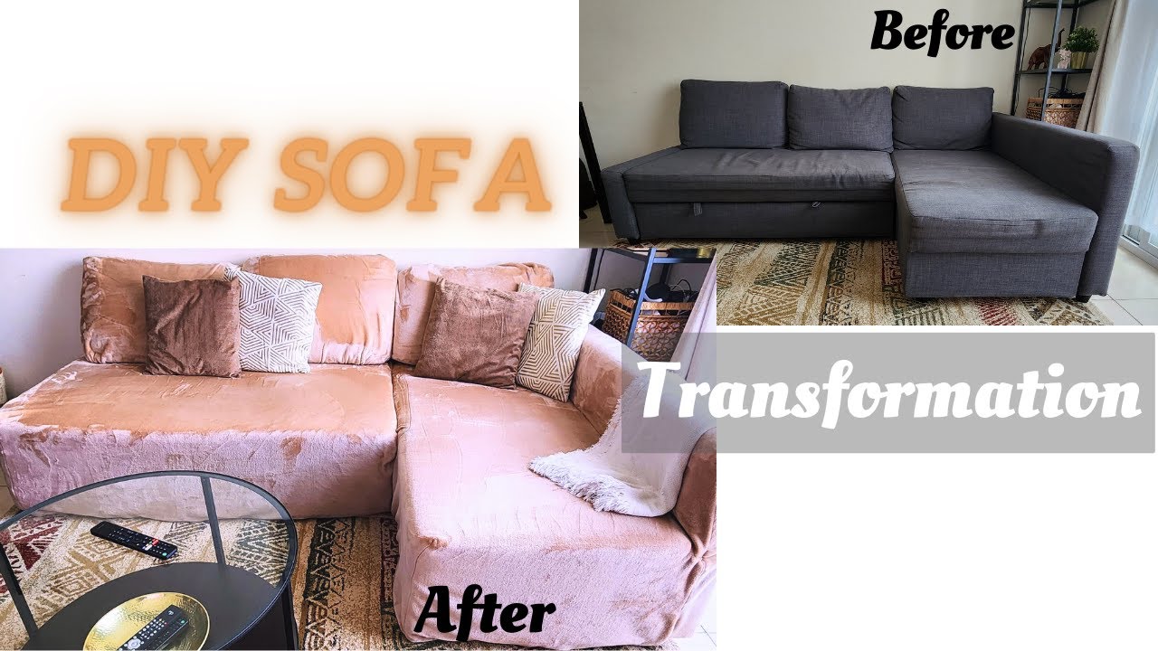 DIY IKEA Friheten Sofa Transformation - YouTube