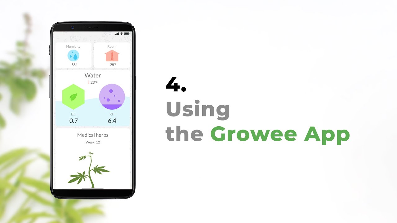 Using the Growee App - YouTube