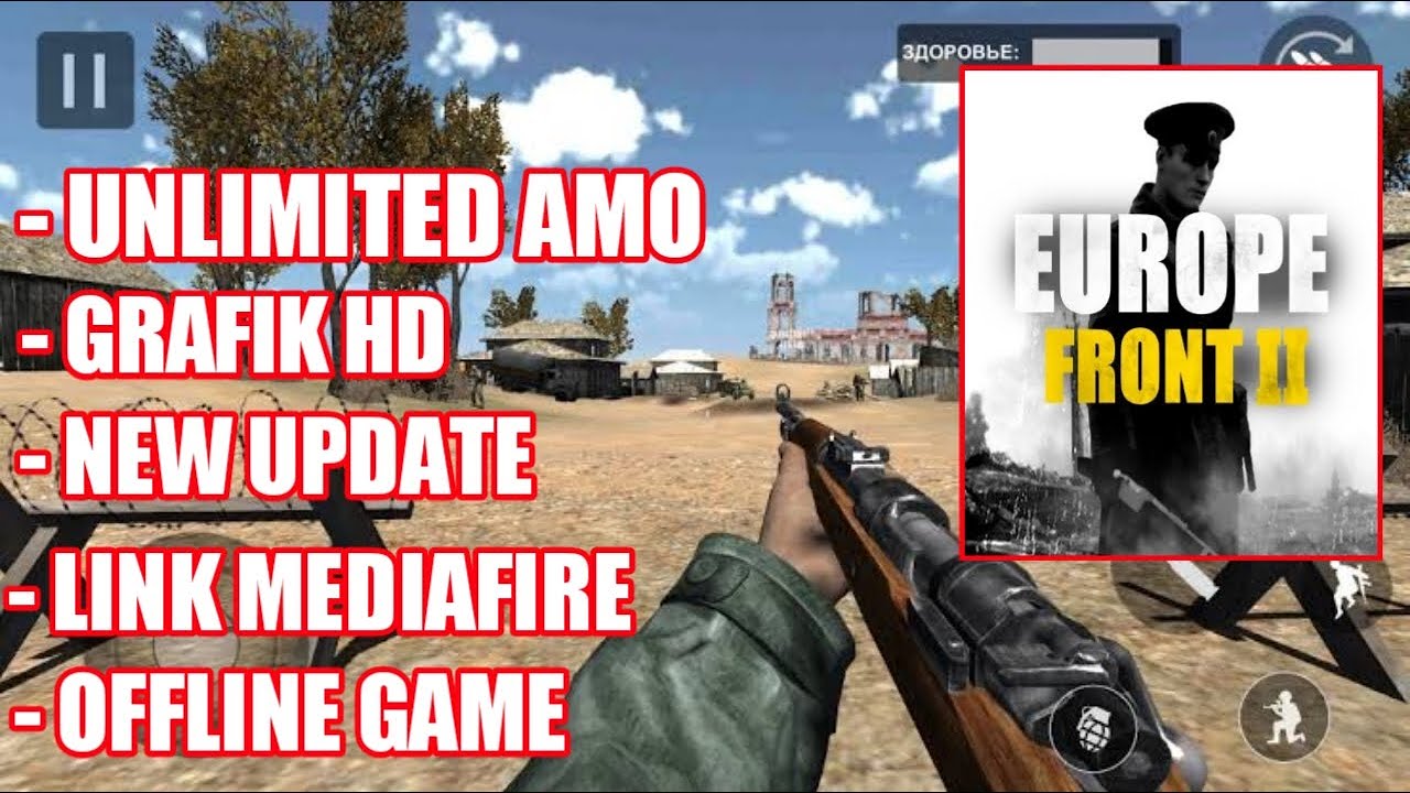 DOWNLOAD GAME EUROPE FRONT II MOD APK || GAME PERANG DUNIA OFFLINE ...