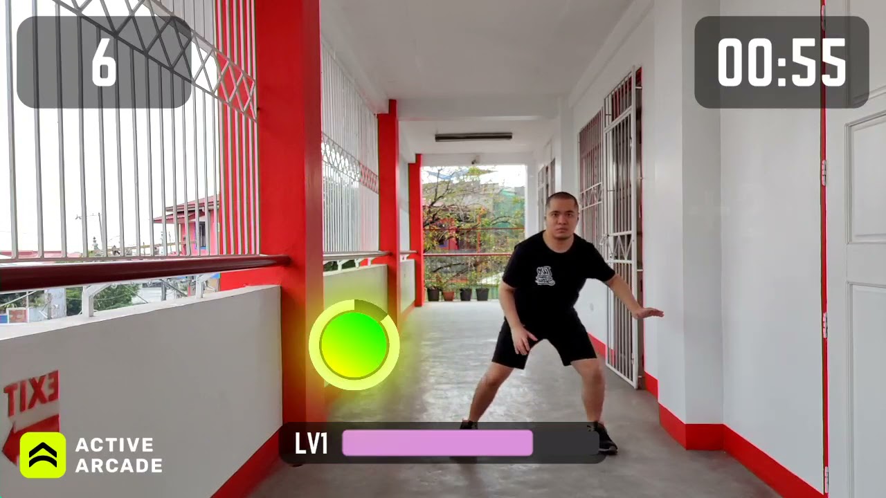 Active Arcade Reaction Time game ( LATERAL/FORWARD,BACKWARD MOVEMENT ...