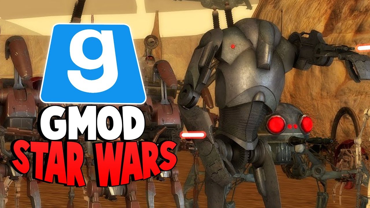 Gmod Star Wars RP - THE FINAL WOAH DROID - YouTube