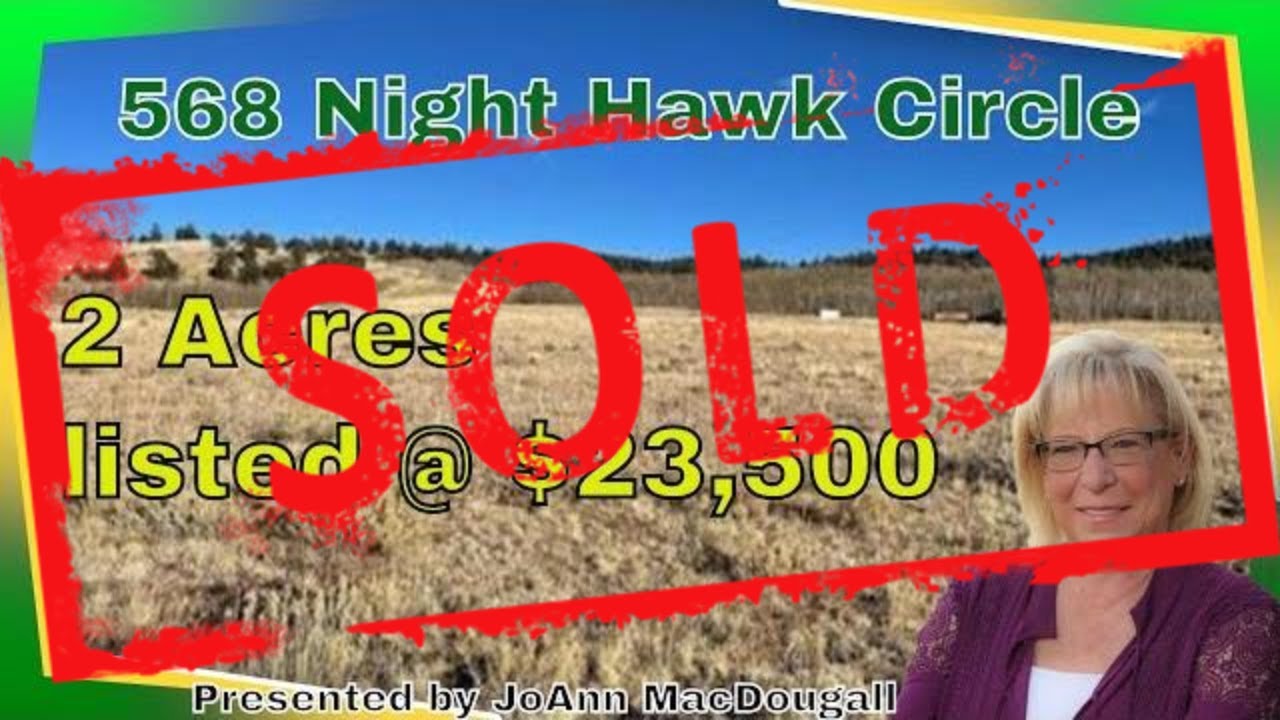 Colorado Vacant Land -568 NIGHT HAWK CIRCLE, Como - YouTube