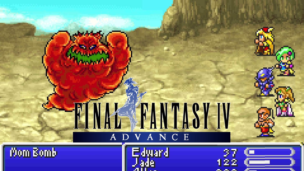 Final Fantasy IV (GBA) - 03 - Antlion's Cave - YouTube