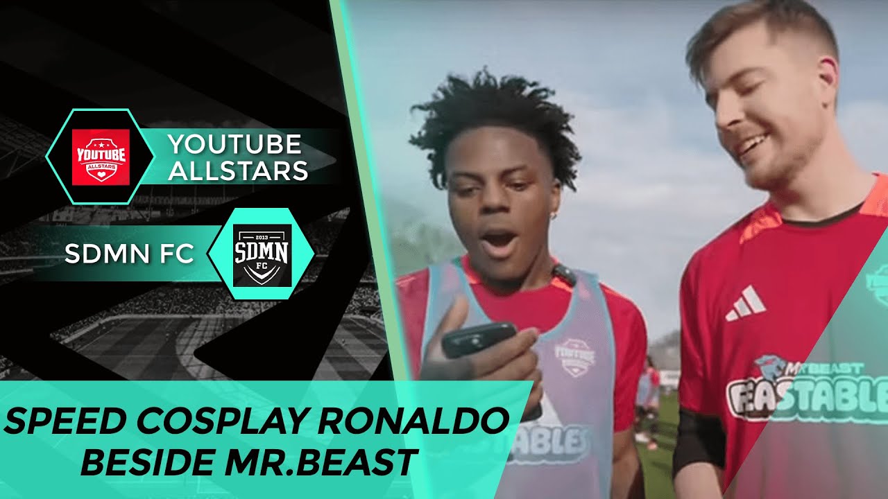 HIGHLIGHTS SIDEMEN CHARITY MATCH 2025 | SPEED COSPLAY RONALDO WITH MR ...
